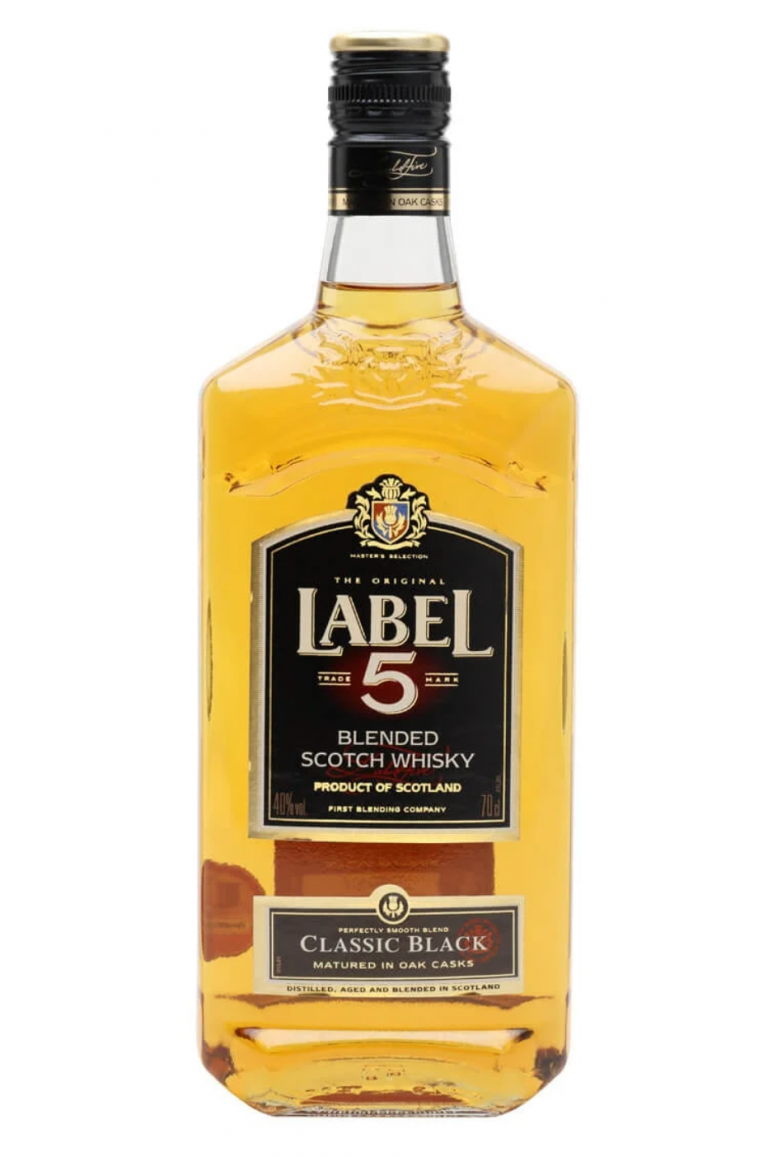 Label 5 Classic Black Blended Scotch Whisky